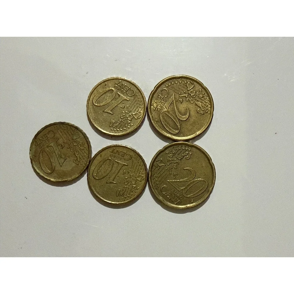 Design | Spain Euro Cent Coin Lot 1999205 Miguel De Cervantes 10c 20c 5 ...